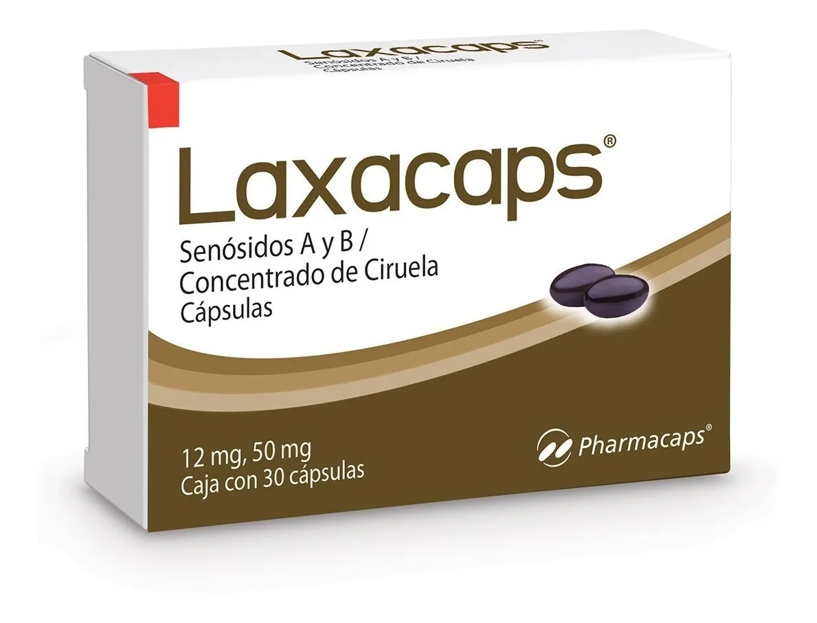 Laxante Laxacaps Senósidos A Y B C/30 Cápsulas – Farmacia SOMAR